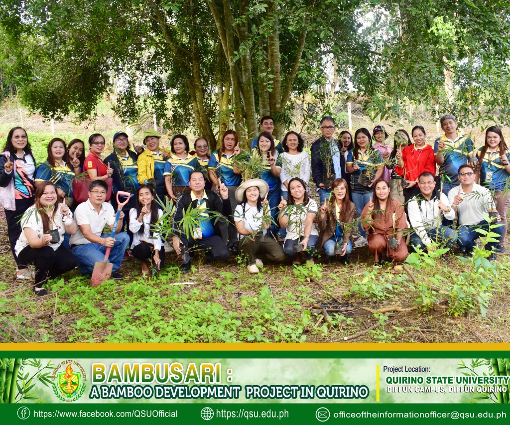 Quirino State University Launches “Bambusari”: A Bamboo Development Project for Sustainability ...