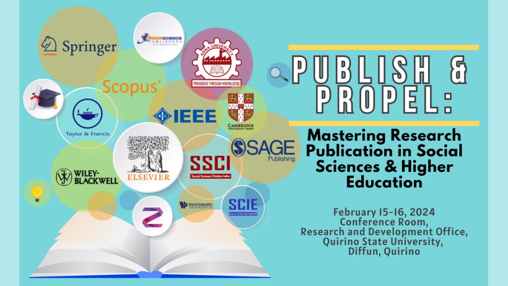 PUBLISH & PROPEL: Mastering Research Publication in Social Sciences & Higher Education | Quirino ...