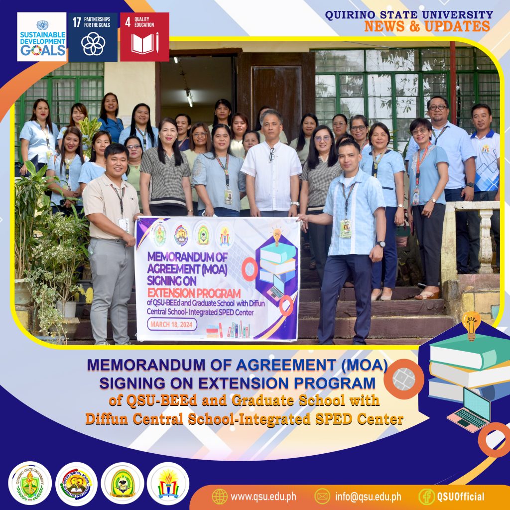 Quirino State University | "Molding Minds, Shaping Future"