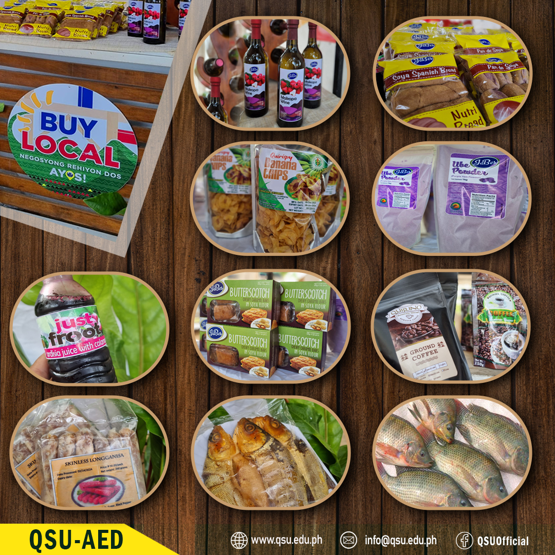 QSU-AUXILIARY & ENTERPRISE DEPARTMENT’S INNOVATIVE PRODUCTS | Quirino ...