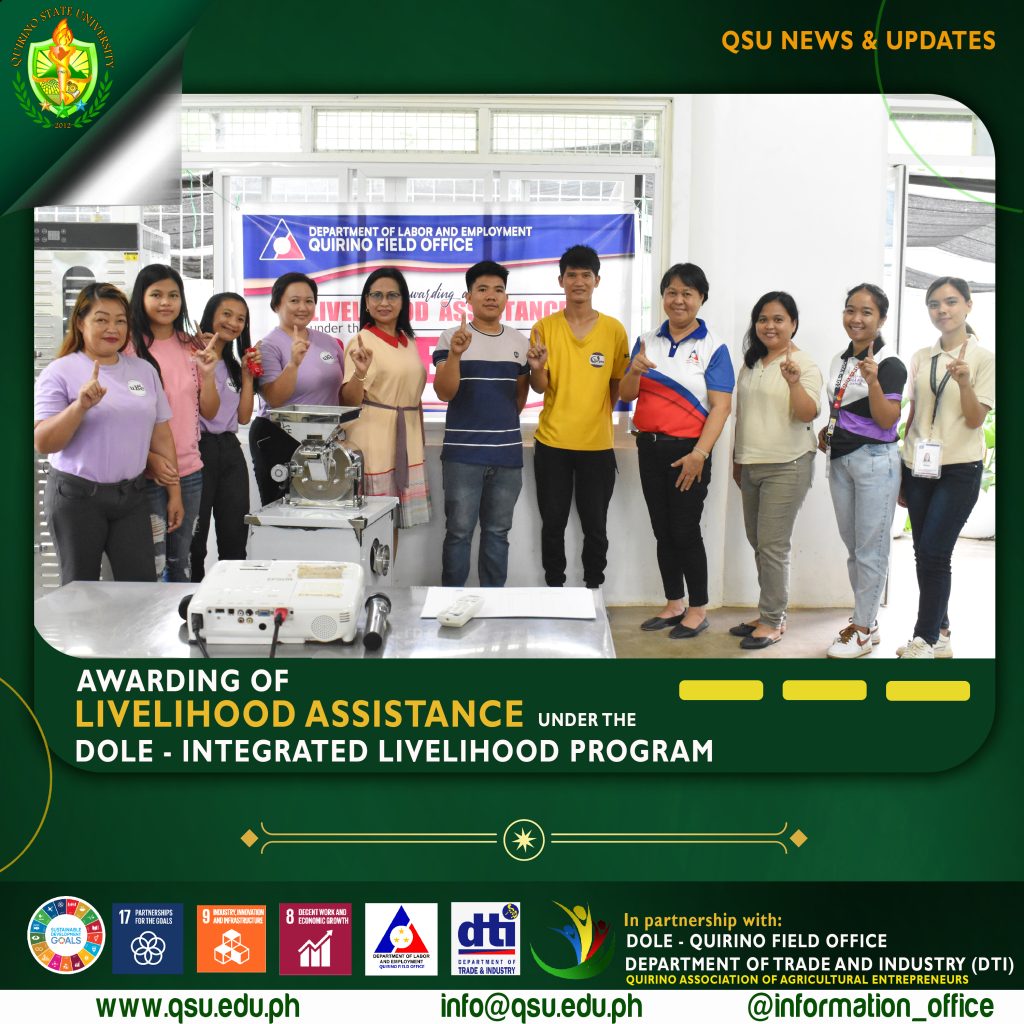 Quirino State University | "Molding Minds, Shaping Future"