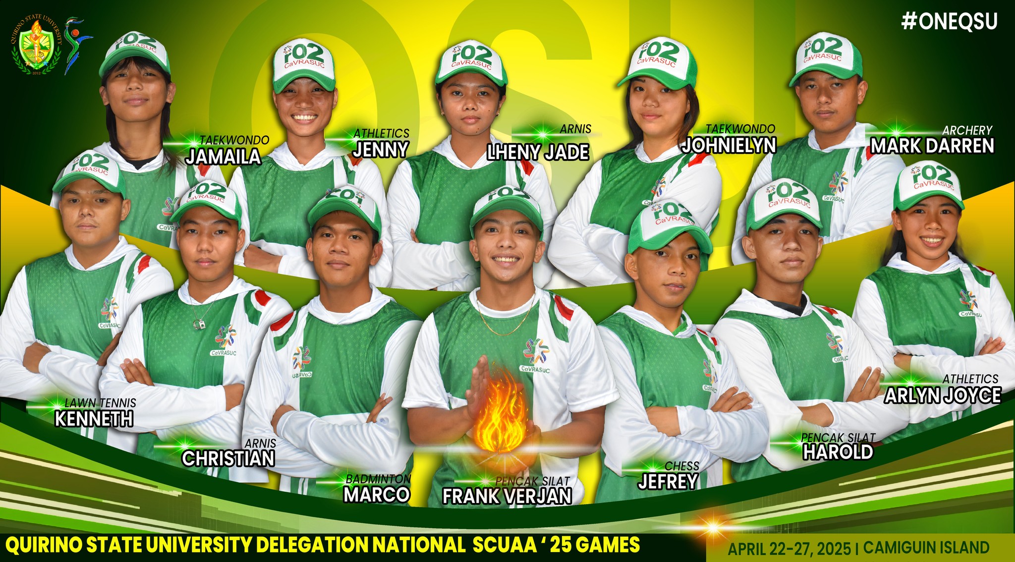 𝐓𝐨 𝐭𝐡𝐞 𝟏𝟖 𝐚𝐭𝐡𝐥𝐞𝐭𝐞𝐬 𝐡𝐞𝐚𝐝𝐢𝐧𝐠 𝐭𝐨 𝐭𝐡𝐞 𝐍𝐚𝐭𝐢𝐨𝐧𝐚𝐥 𝐒𝐂𝐔𝐀𝐀 𝐂𝐡𝐚𝐦𝐩𝐢𝐨𝐧𝐬𝐡𝐢𝐩𝐬 ...